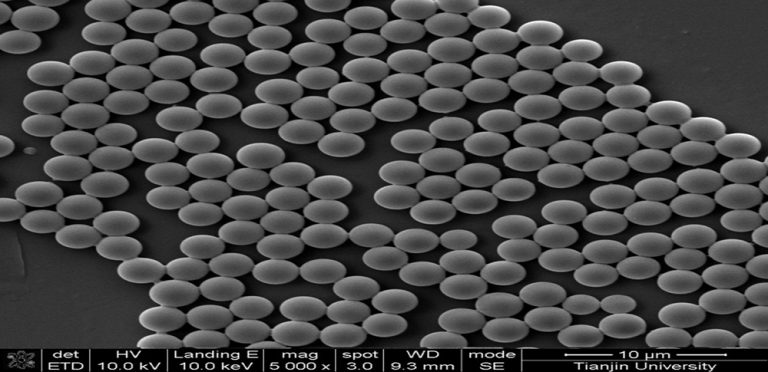 Application of Monodisperse Silica Spherical Particles